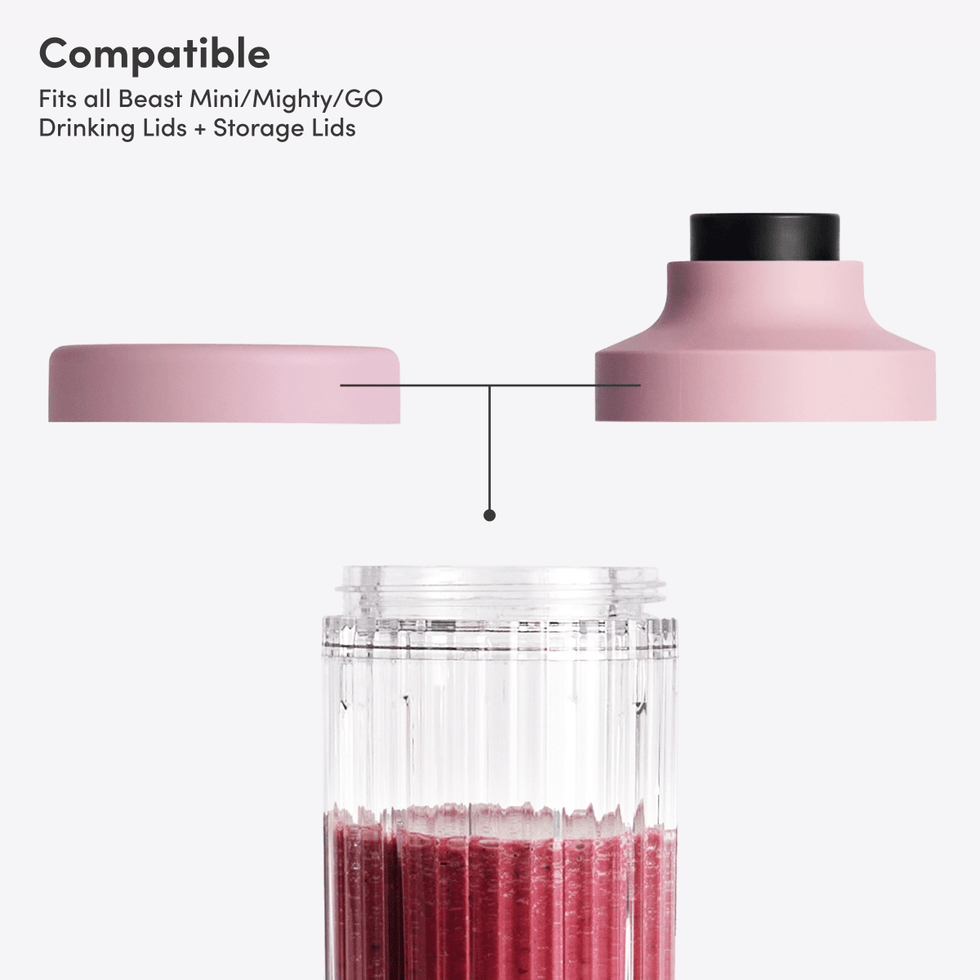 Easy-Fill 670mL Blending Vessel + Storage Lid | Beast Health